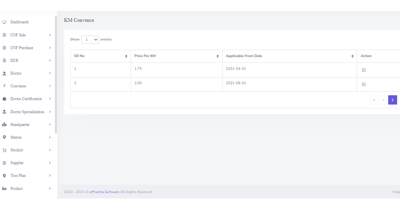 MR reporting software & App - (Daily Call Report)