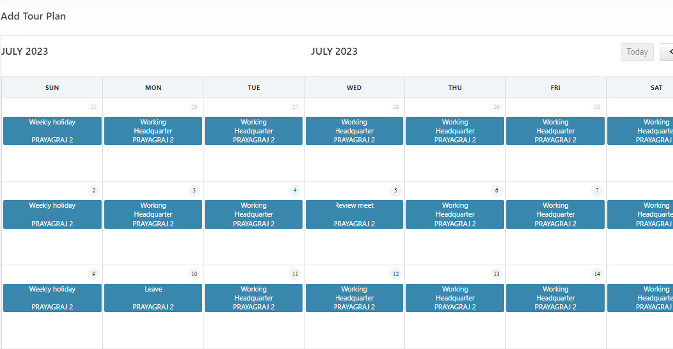 MR reporting software & App - (Daily Call Report)